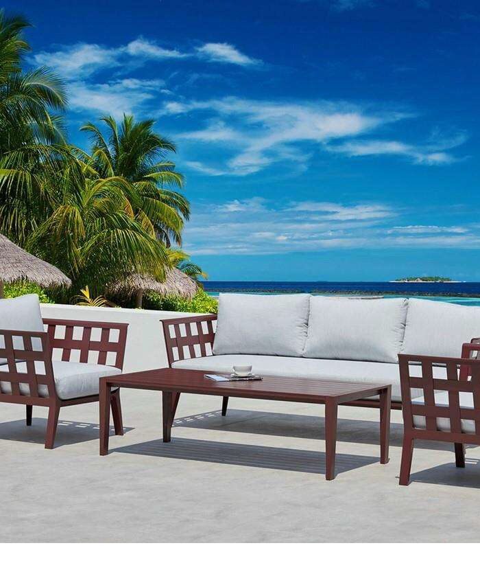 La Veranda Outdoor 3 Seater Sofa & Lounge Chair Set - La Veranda Home ...